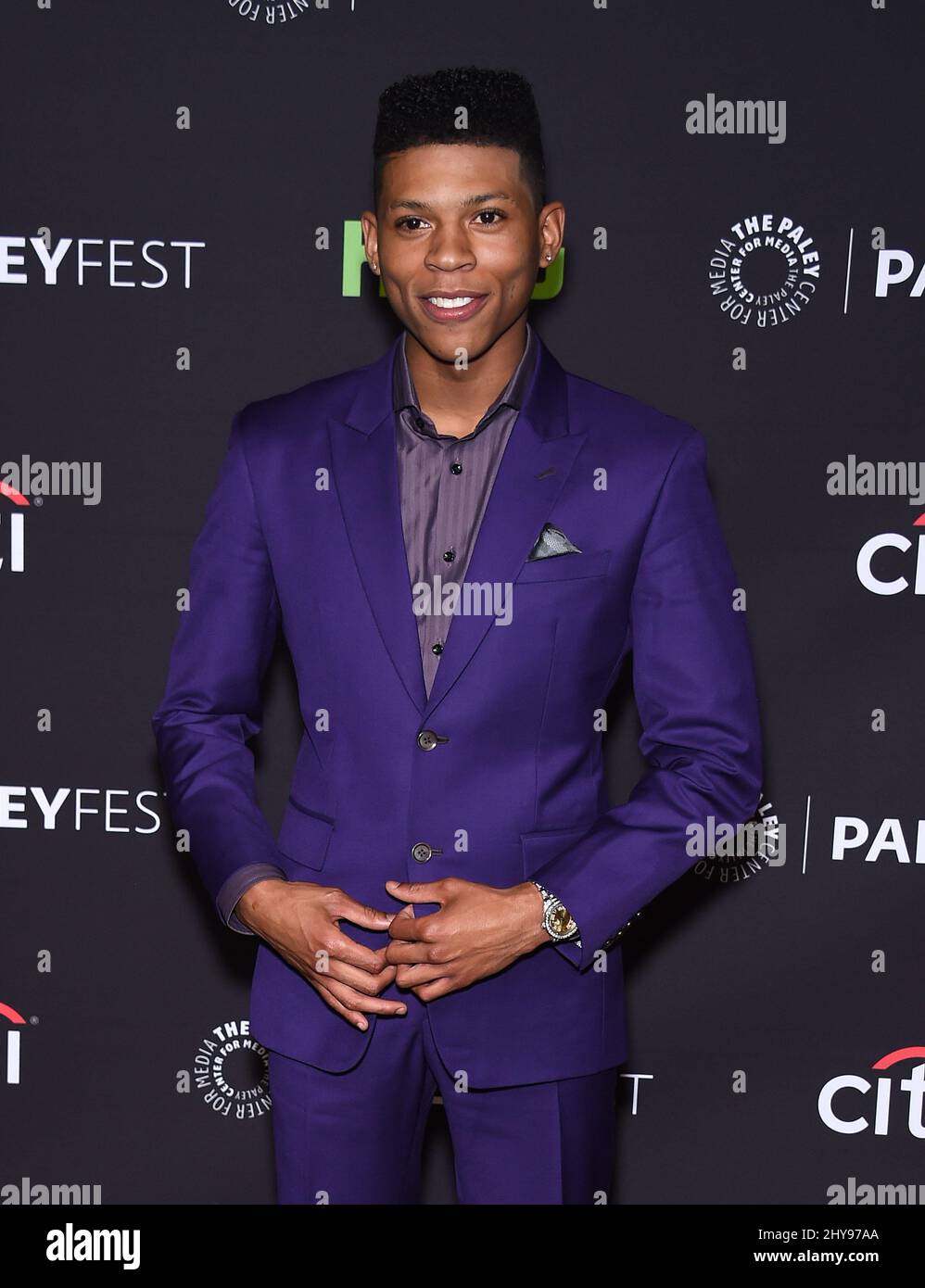 Bryshere Gray attending a screening of Empire during PaleyFest 2016 ...