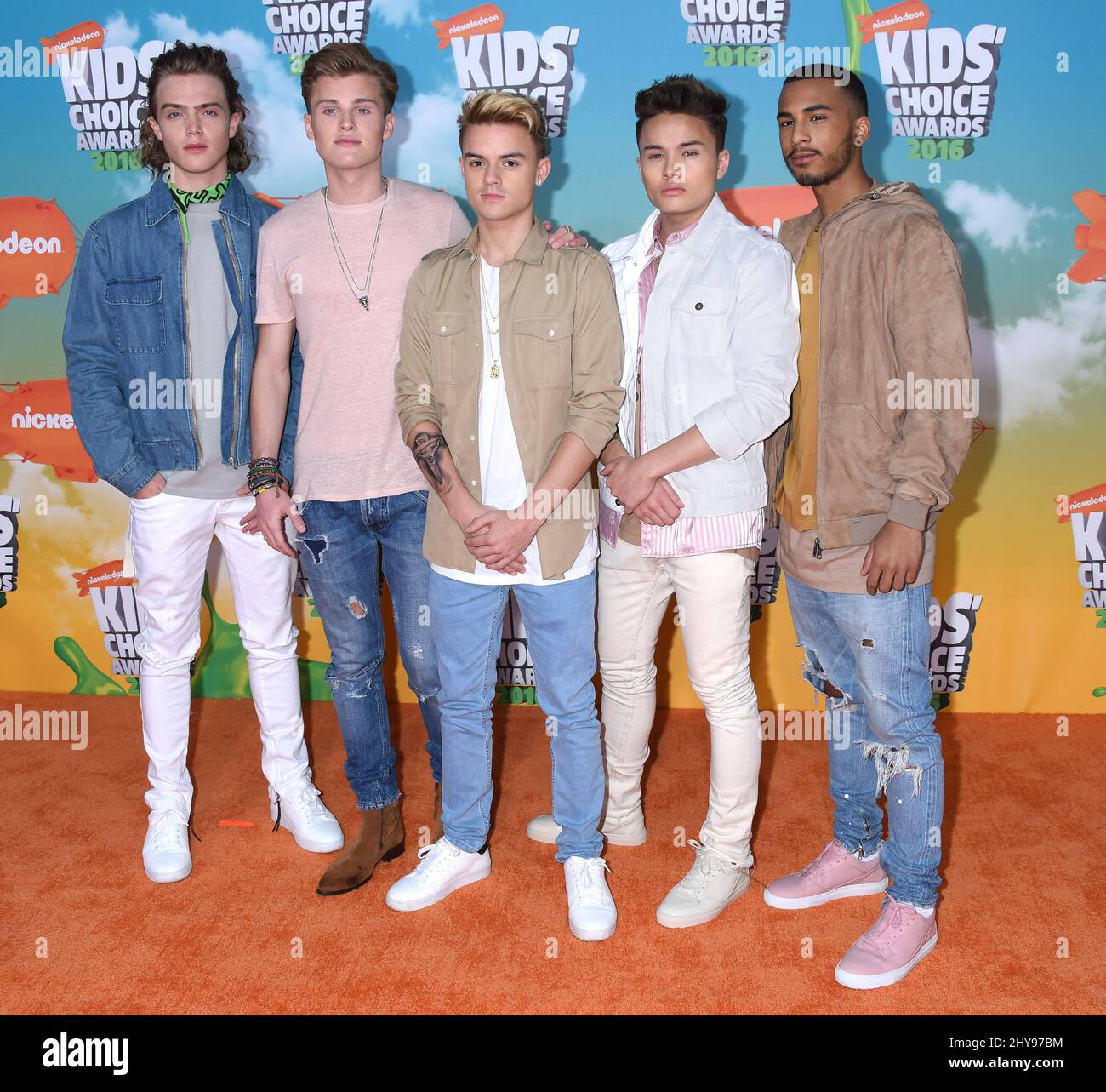 B-Brave attending Nickelodeon's 2016 Kids' Choice Awards held at The ...
