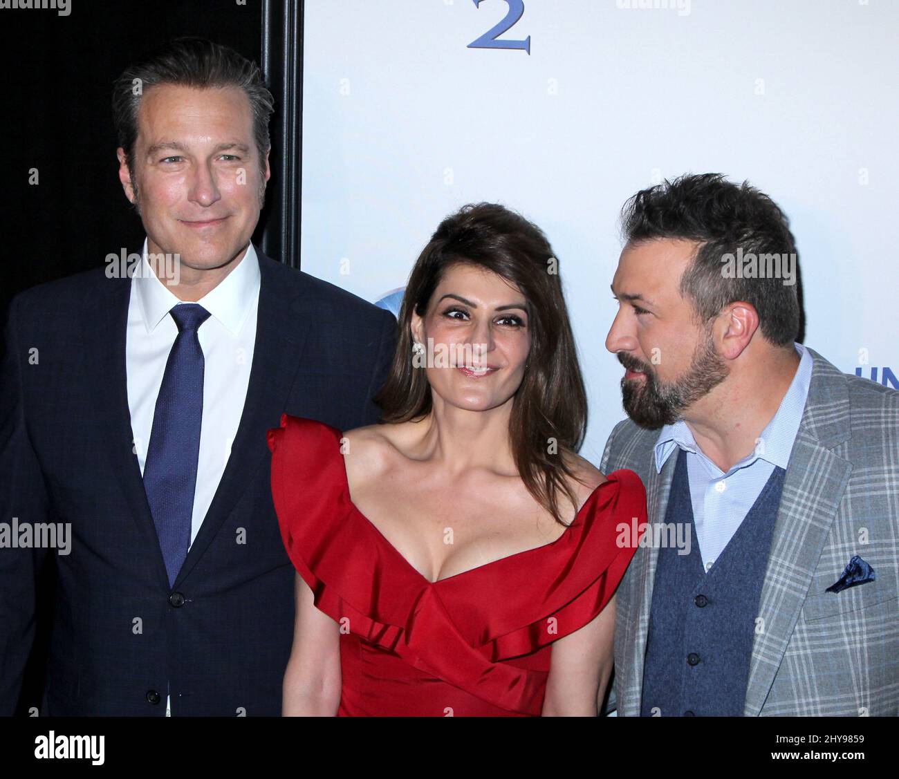 John Corbett, Nia Vardalos and Joey Fatone attending the New York ...