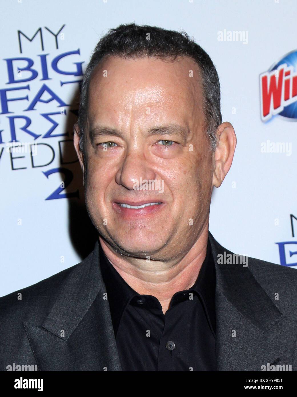 Tom Hanks attending the New York premiere of My Big Fat Greek Wedding 2 ...