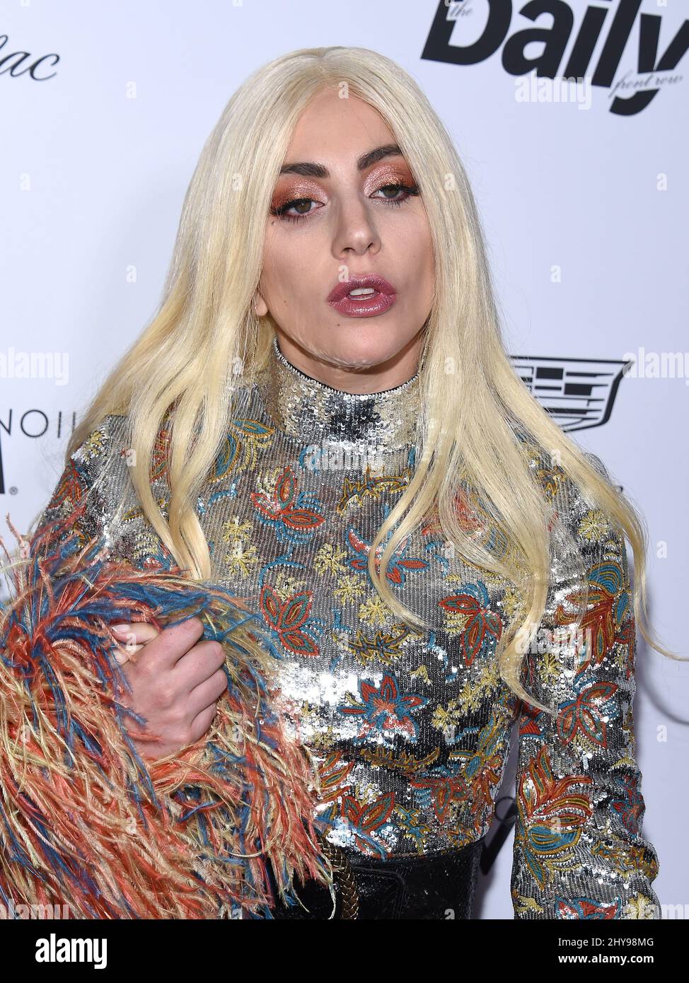 Lady Gaga attending the Daily Front Rows Fashion LA Awards held at the ...