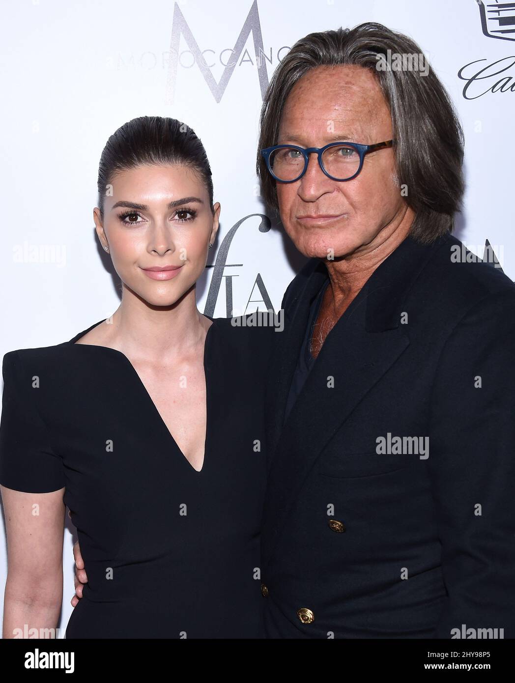 Mohamed Hadid & Shiva Safai attending the Daily Front Rows Fashion LA ...