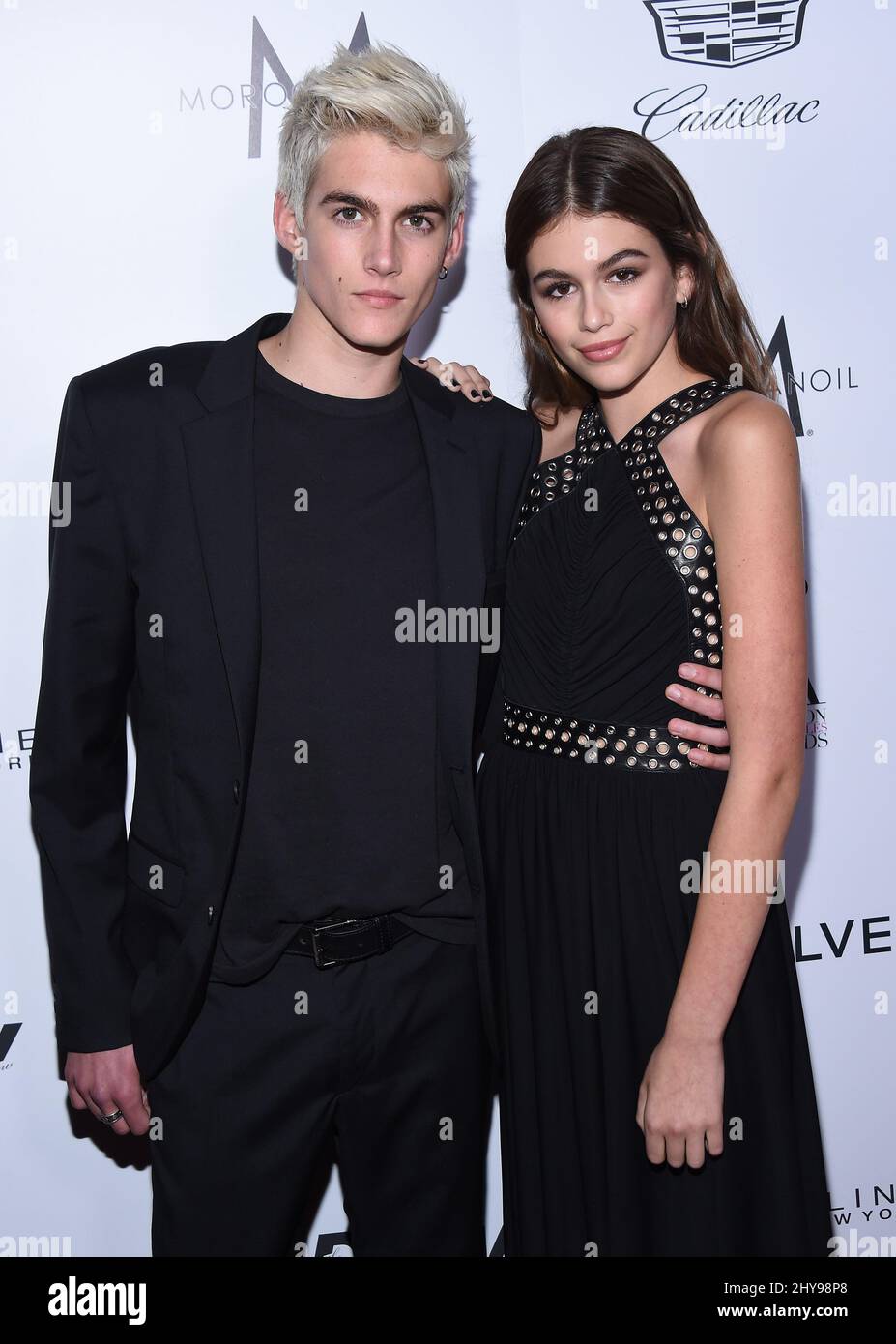 Presley Gerber & Kaia Gerber attending the Daily Front Rows Fashion LA ...