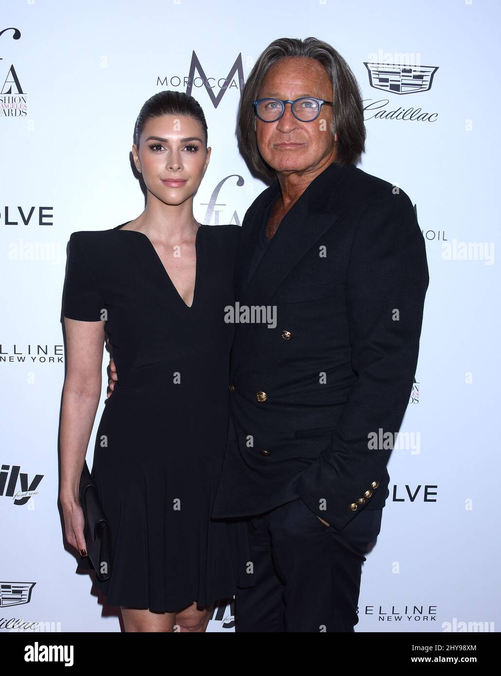 Mohammed Hadid and Shiva Safai attending the Daily Front Rows Fashion ...