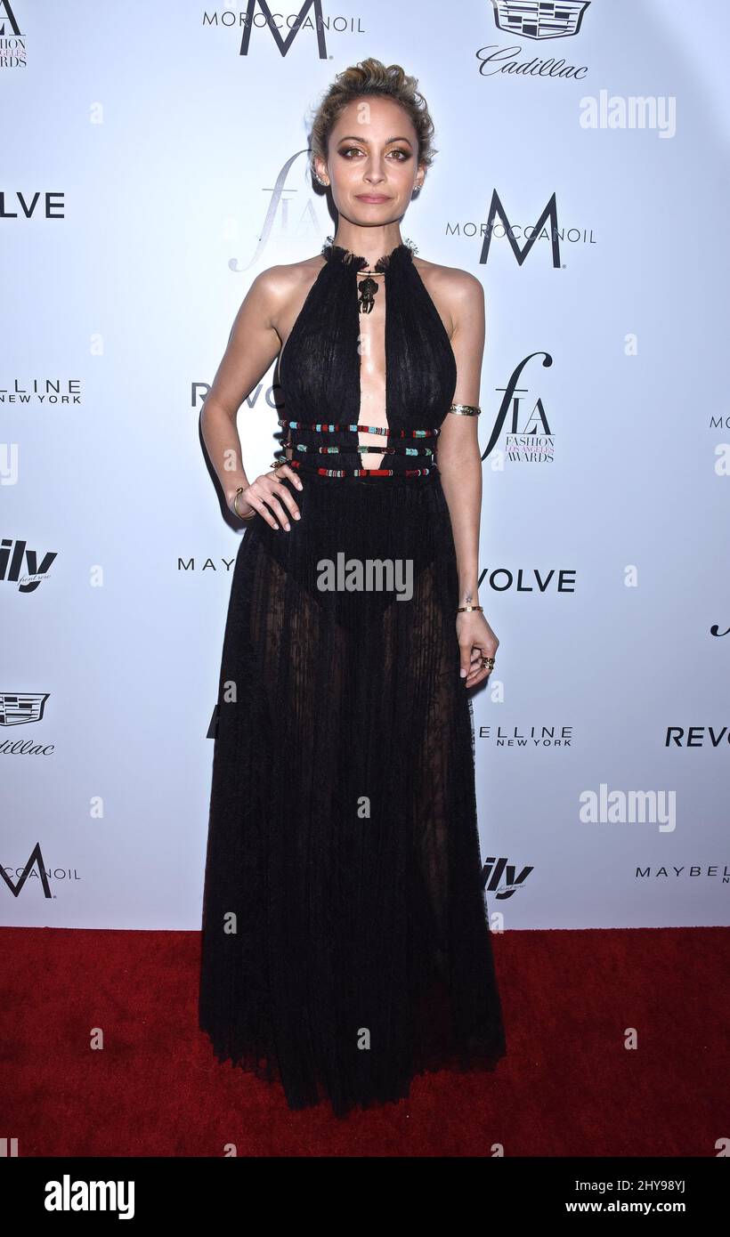Nicole Richie attending the Daily Front Rows Fashion LA Awards held at ...