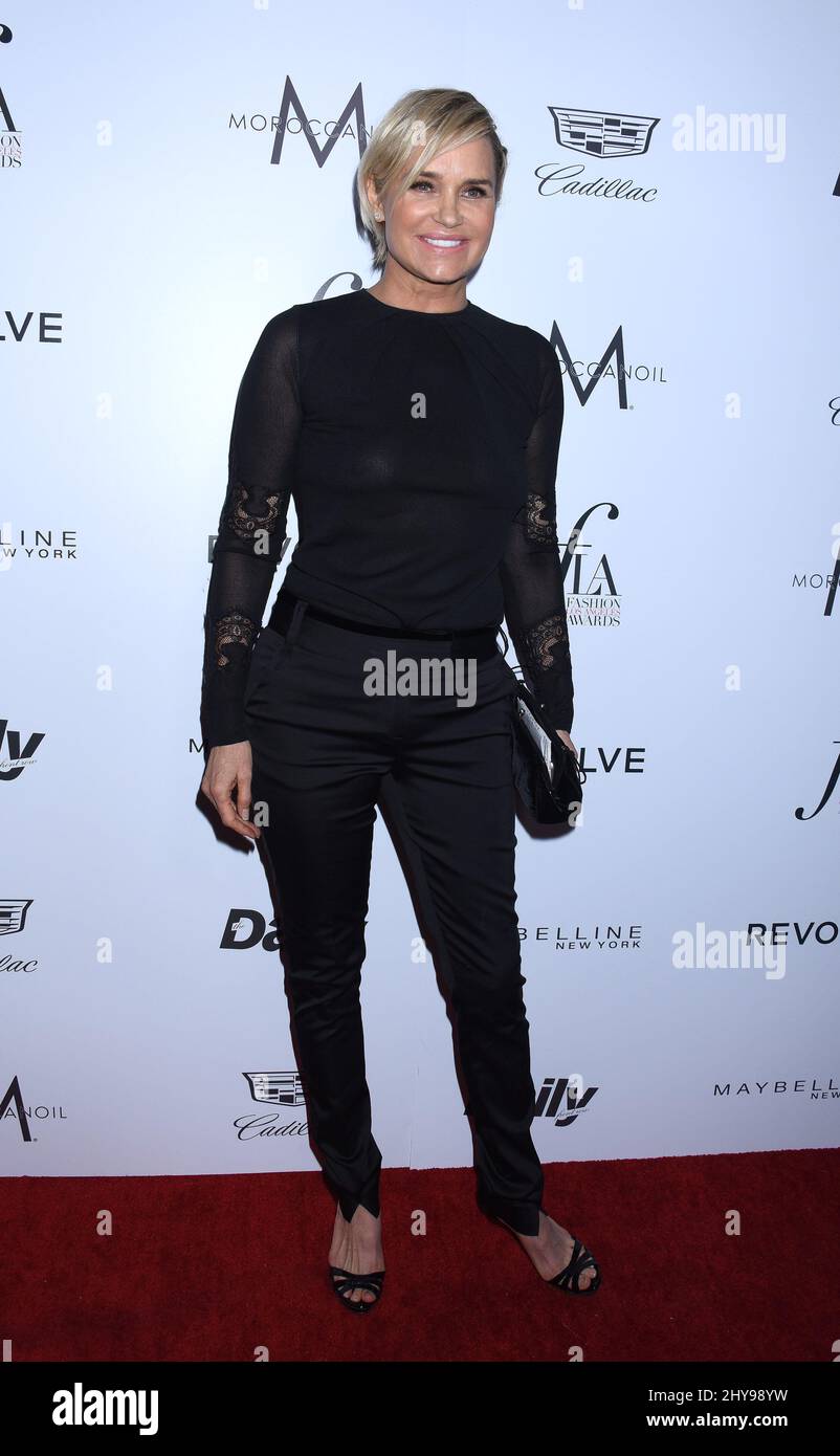 Yolanda Foster attending the Daily Front Rows Fashion LA Awards held at ...