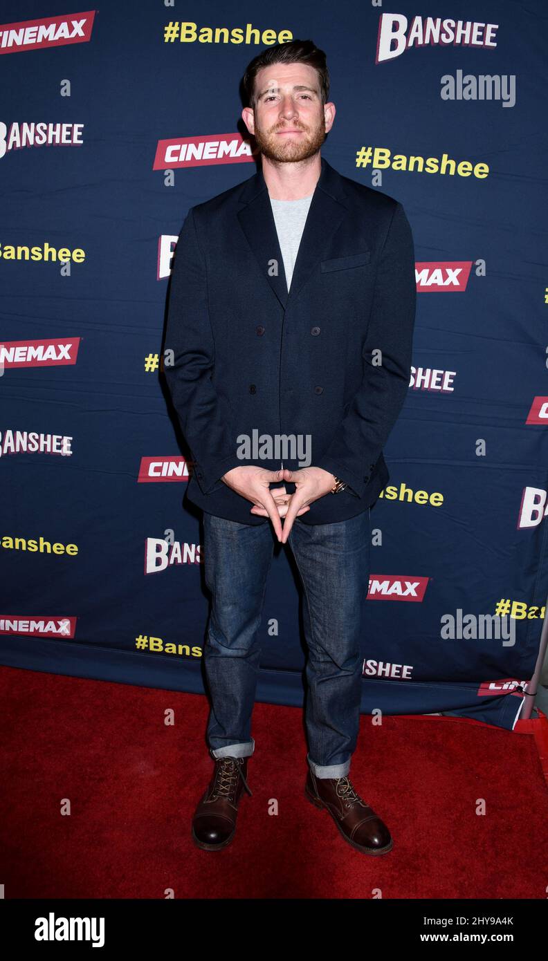 Brian Greenberg attending "Banshee" Season 4 Premiere Event held at the ...