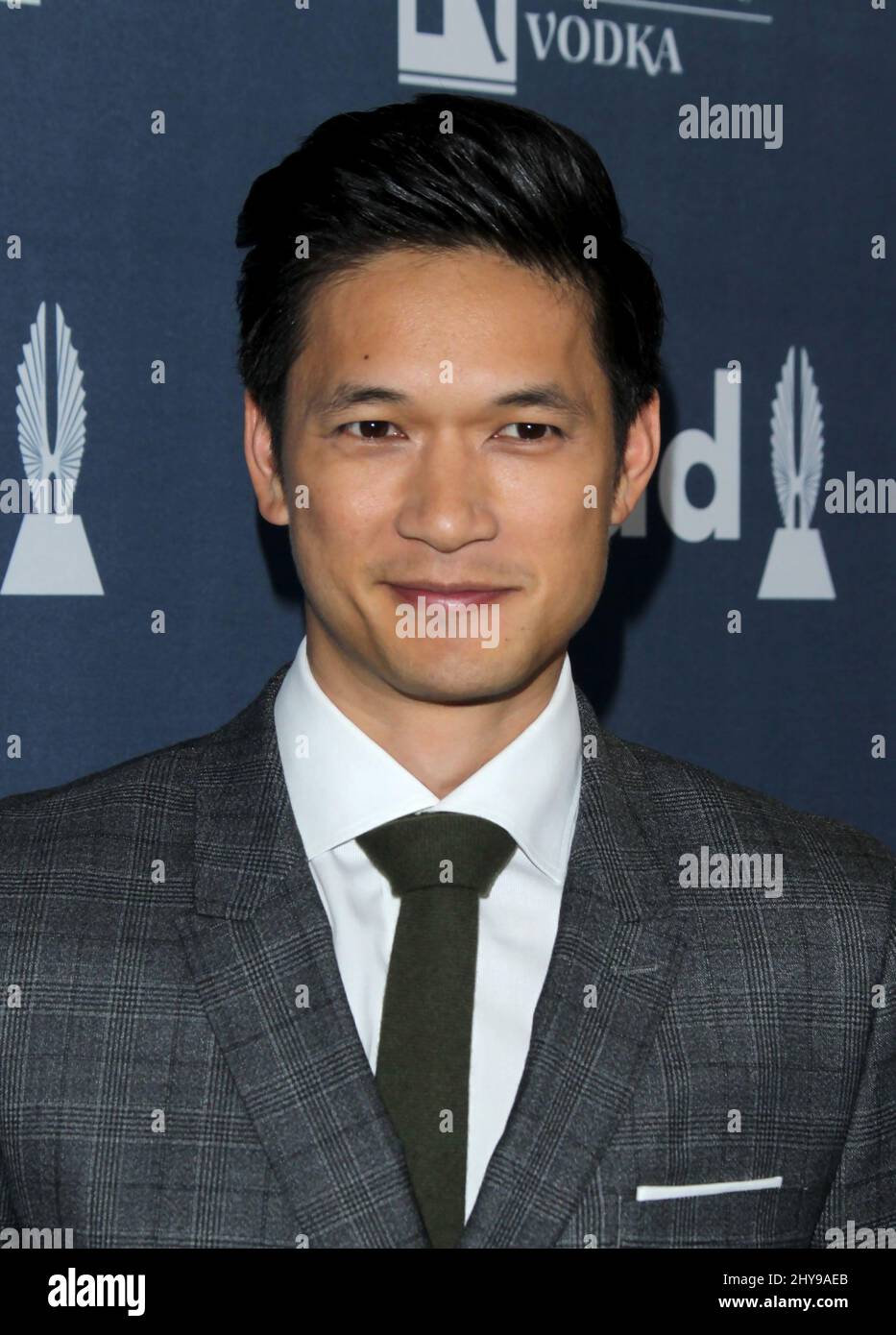 Harry Shum Jr. attending the 27th Annual GLAAD Media Awards held at the ...