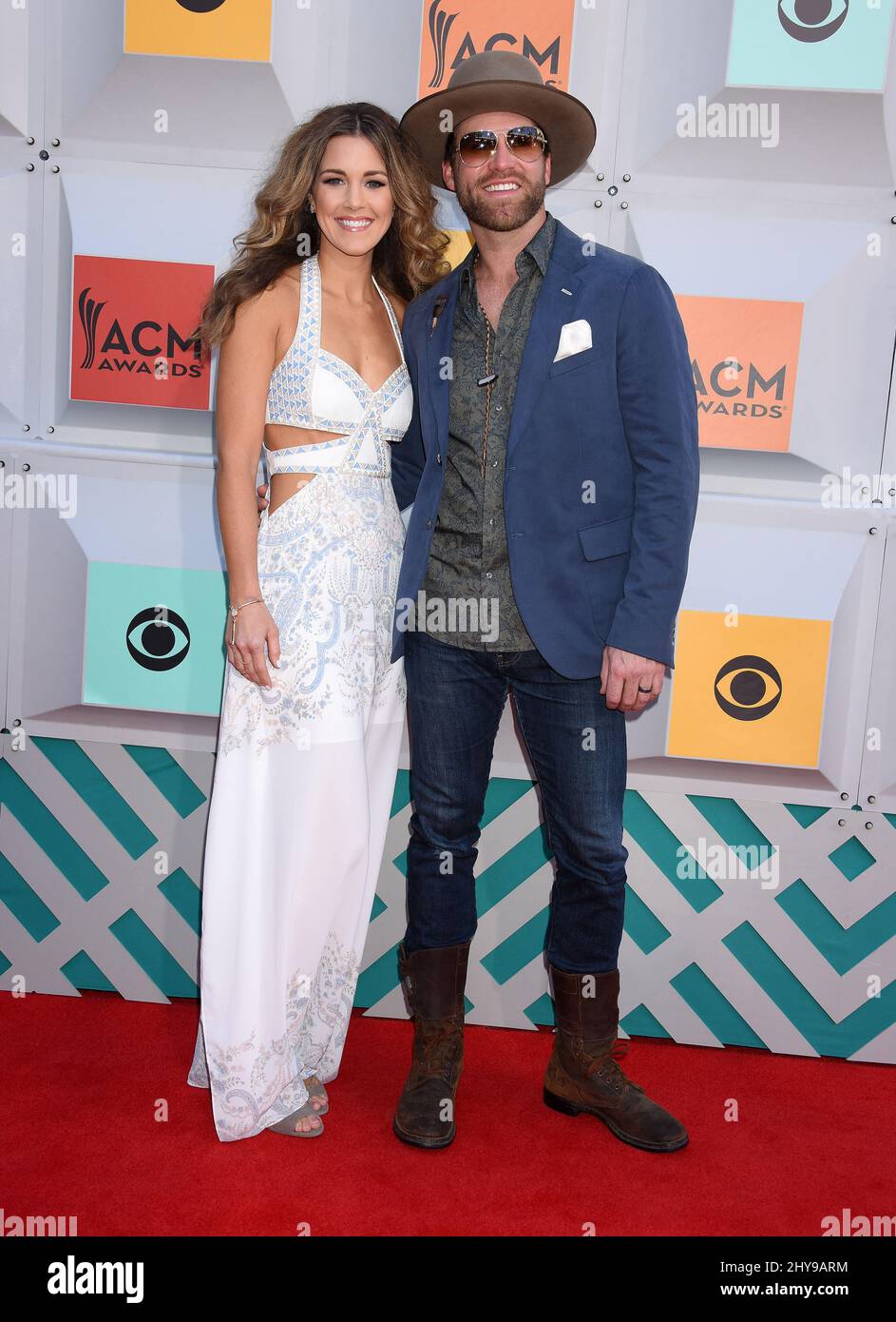 Drake White & Alex White arrives at the 51st annual Academy of Country ...