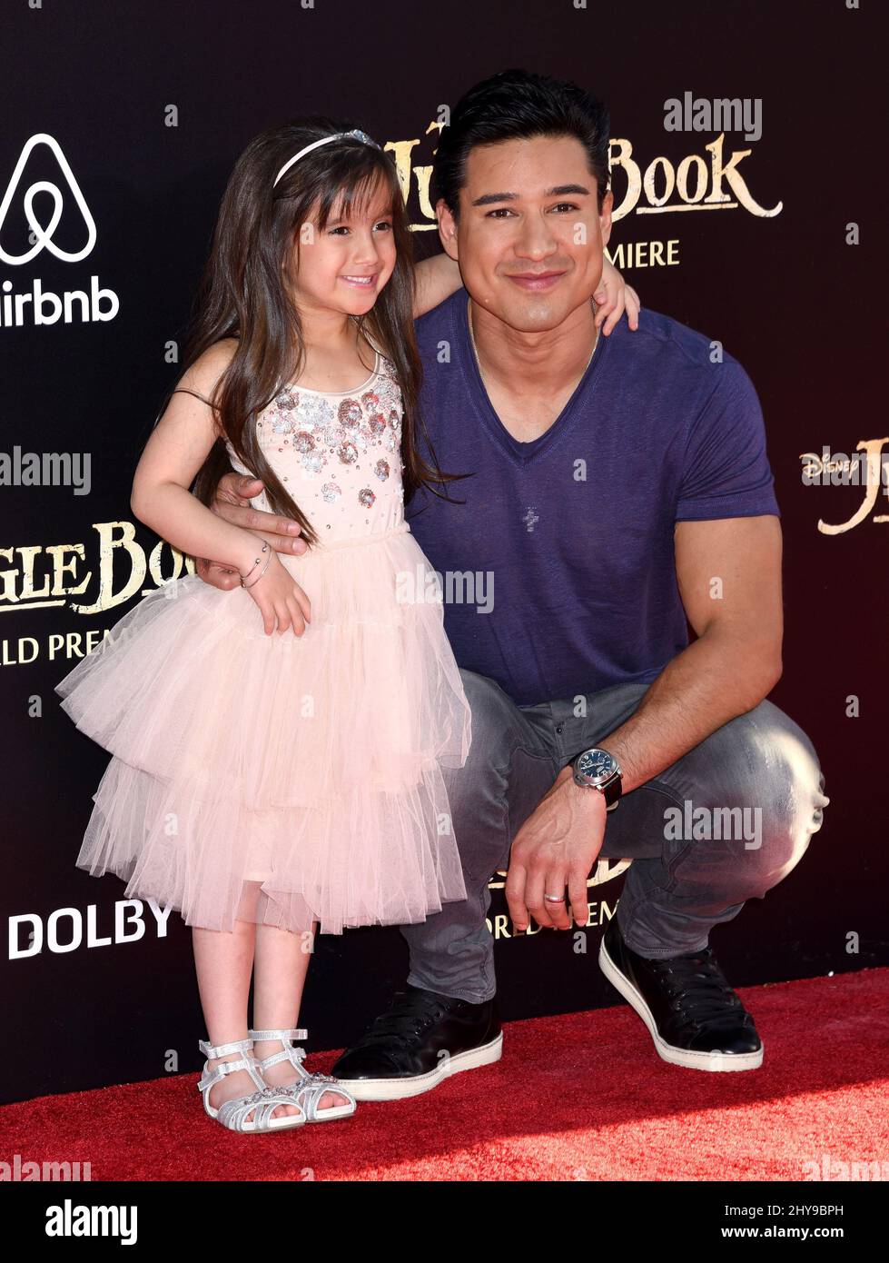 Mario lopez and his daughter hi-res stock photography and images - Alamy