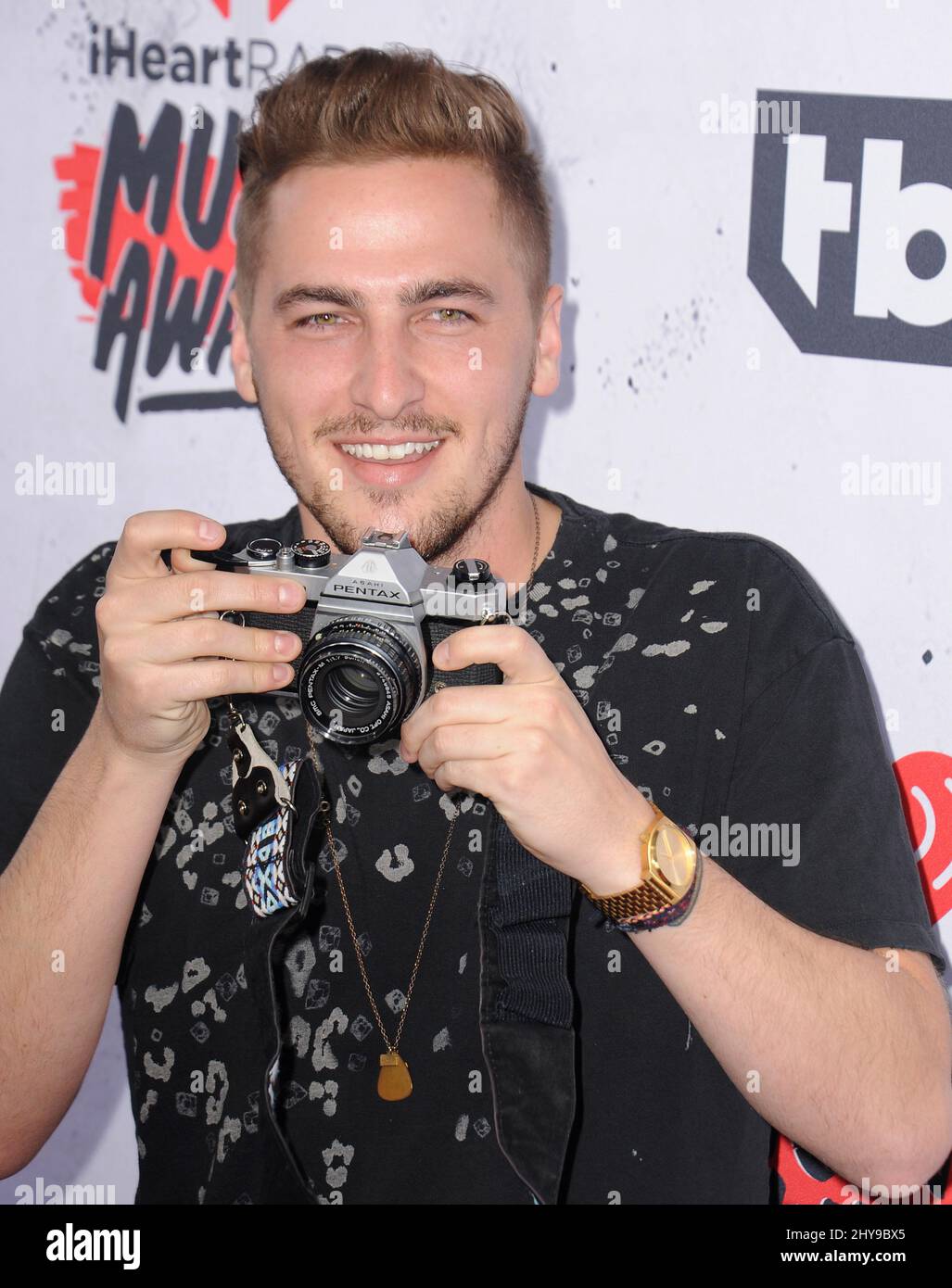 Kendall Schmidt attending the iHeart Radio Music Awards 2016 - Arrivals ...