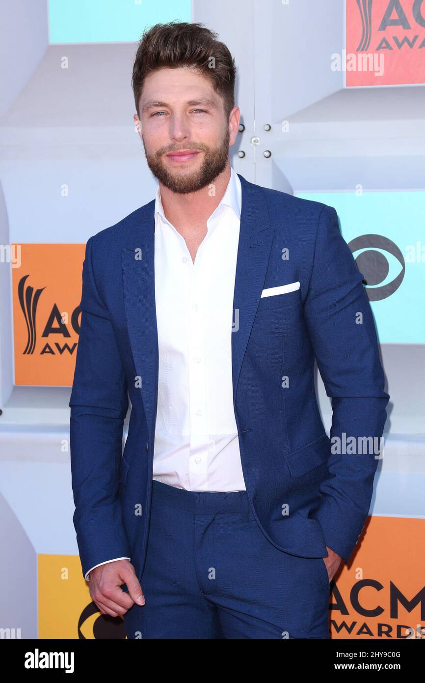 Chris Lane attending the 51st Annual Academy of Country Music Awards ...