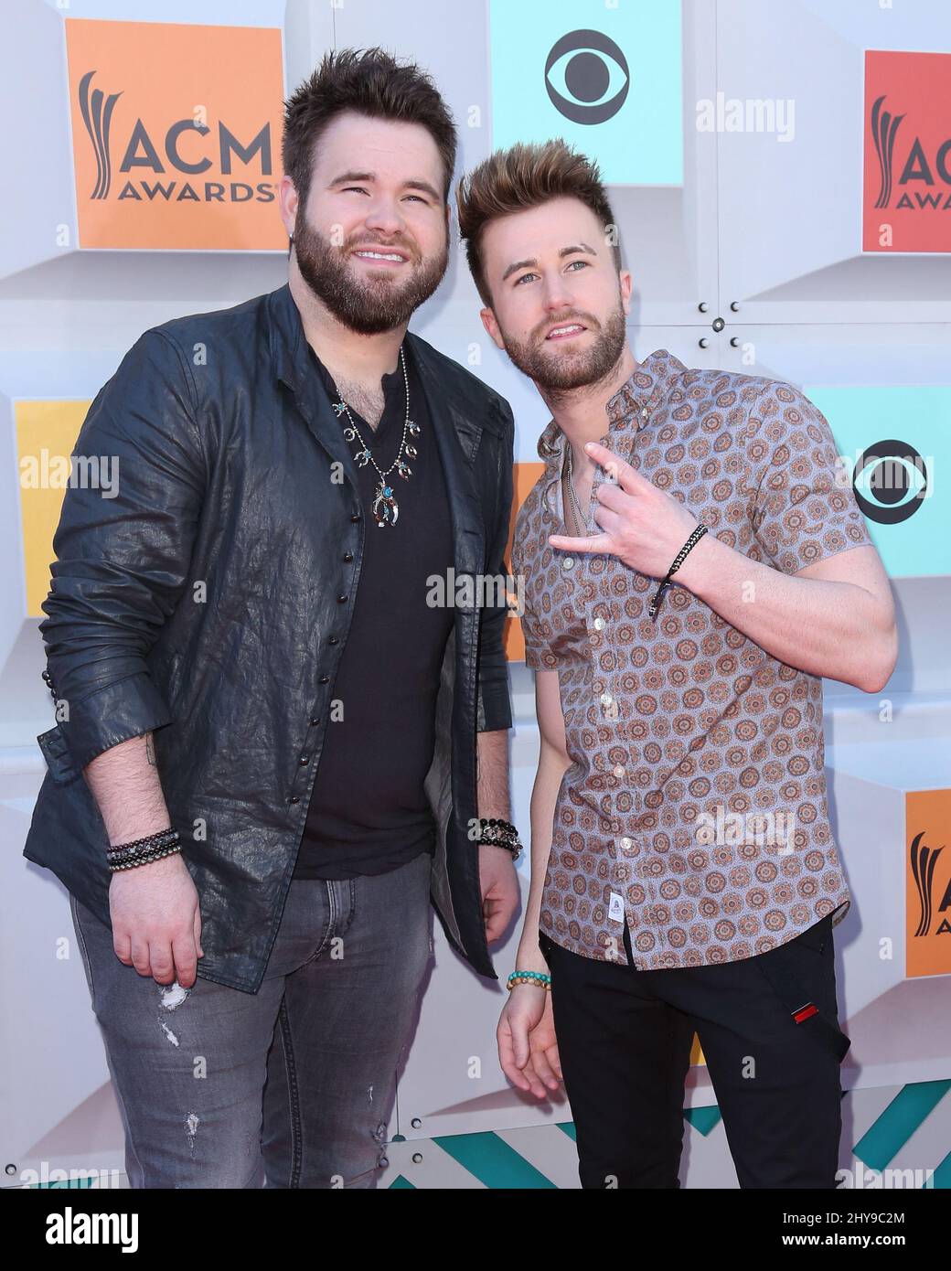 Swon Brothers attending the 51st Annual Academy of Country Music Awards ...