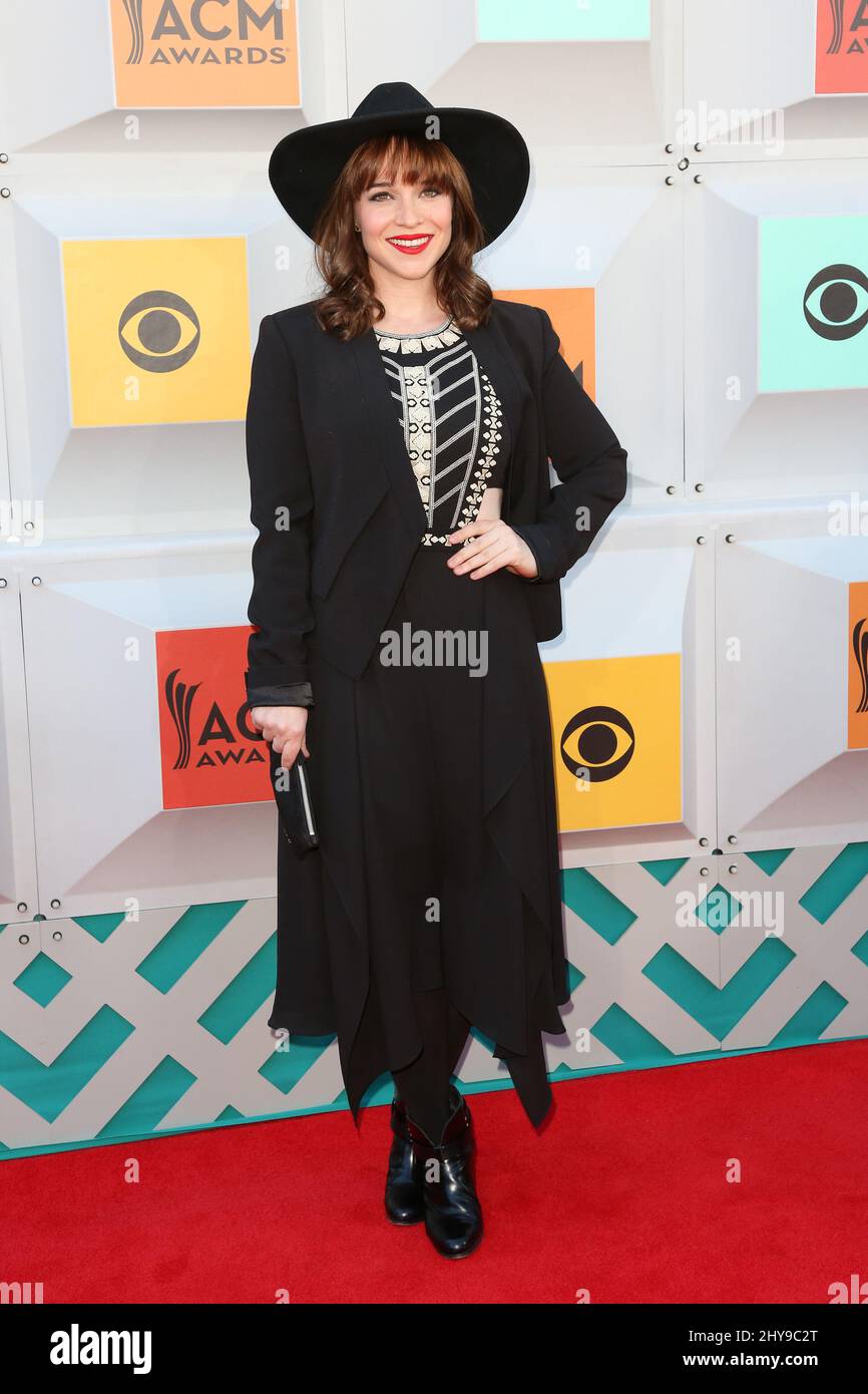 Renee Felice Smith attending the 51st Annual Academy of Country Music ...