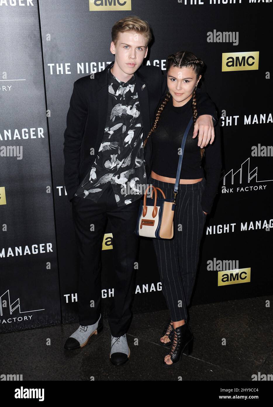 Aiden Alexander attending the premiere of 'The Night Manager' in Los ...