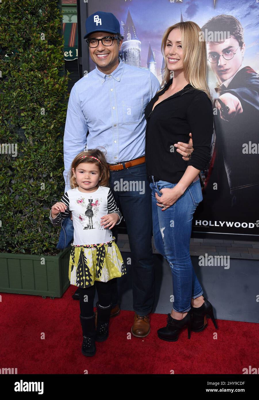 Jaime Camil & Heidi Balvanera attending the 'Wizarding World of Harry ...