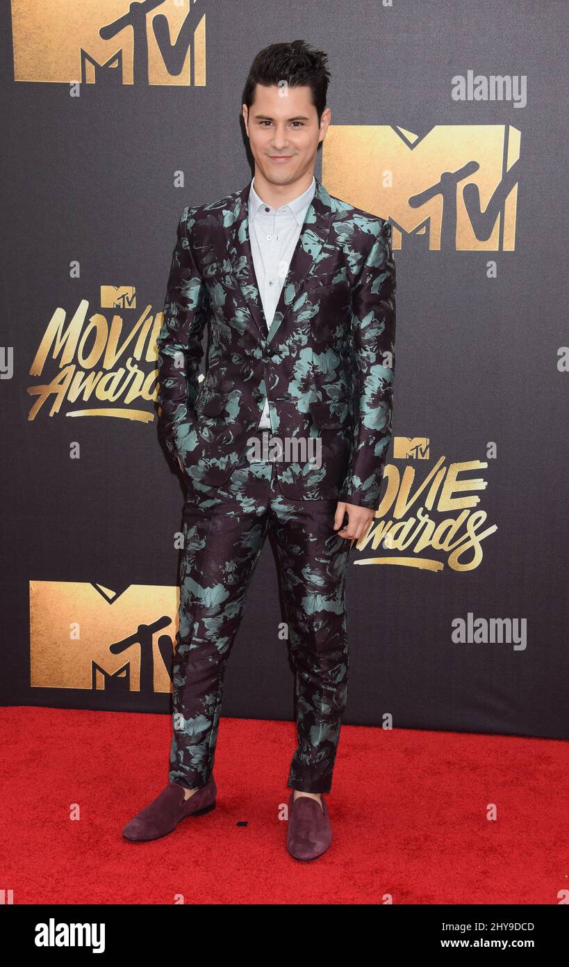 Michael J. Willett attending the 2016 MTV Movie Awards held at Warner ...