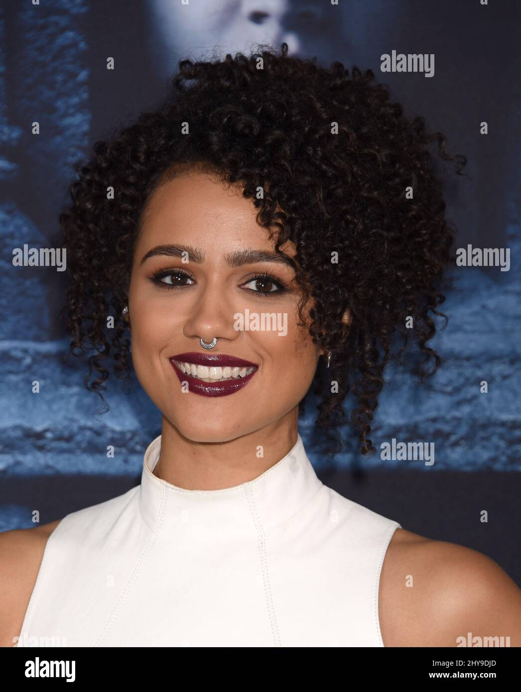 Nathalie Emmanuel attending HBO's 'Game of Thrones' season 6 premiere ...