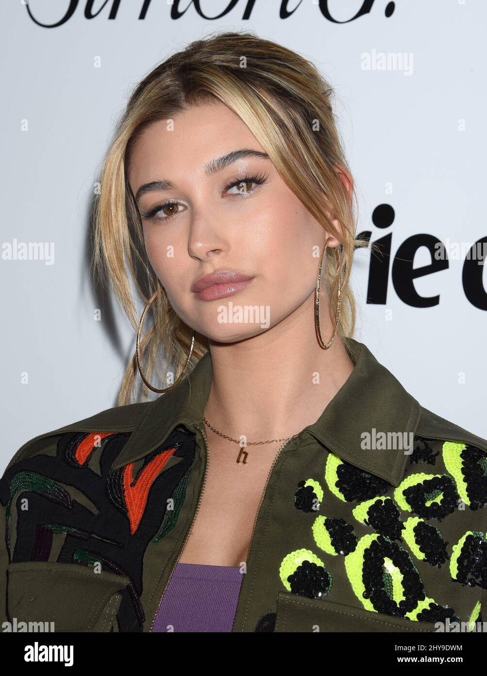 Hailey Baldwin attending Marie Claire Hosts 'Fresh Faces' Party ...