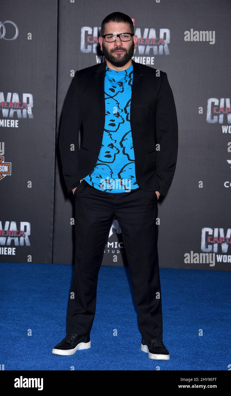 Guillermo Diaz attending the "Captain America Civil War" World Premiere ...