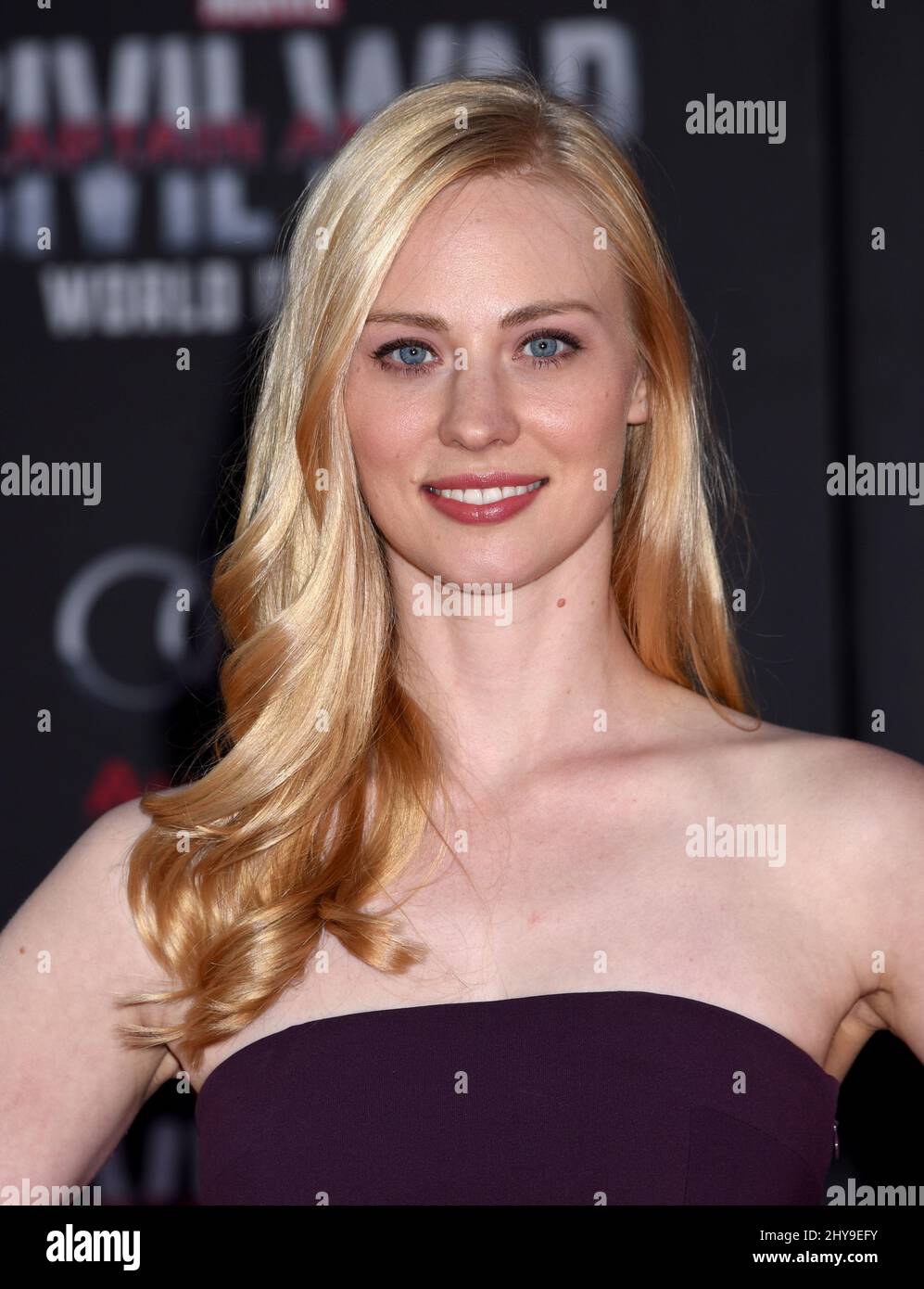 Deborah Ann Woll Attending The Captain America Civil War World