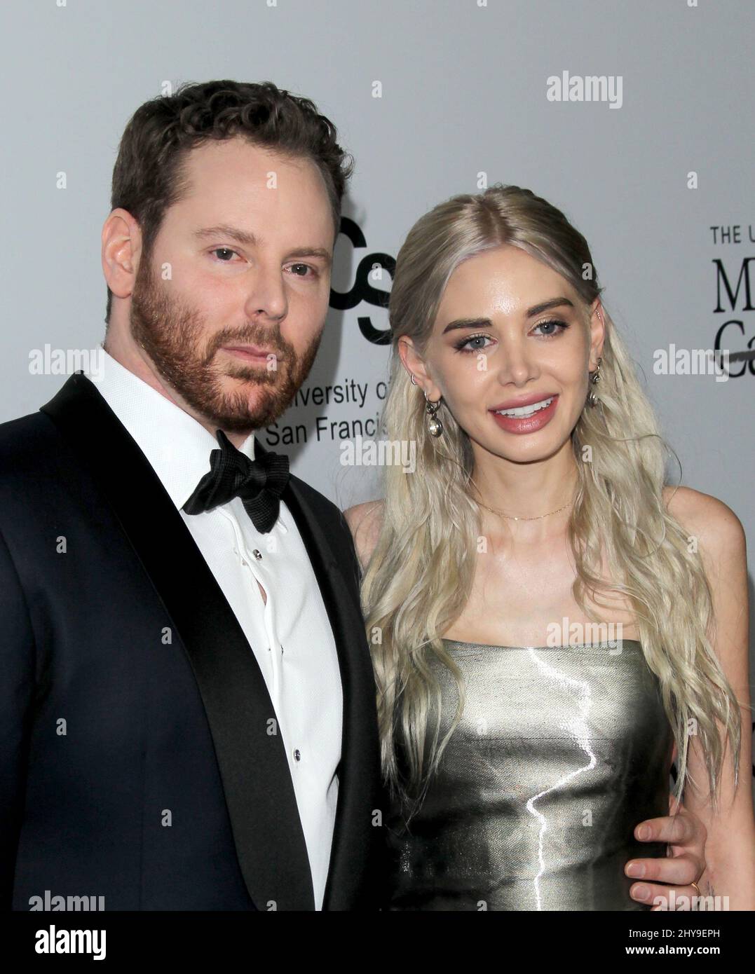 Sean Parker and Alexandra Parker arrives at Sean Parker and the Parker ...