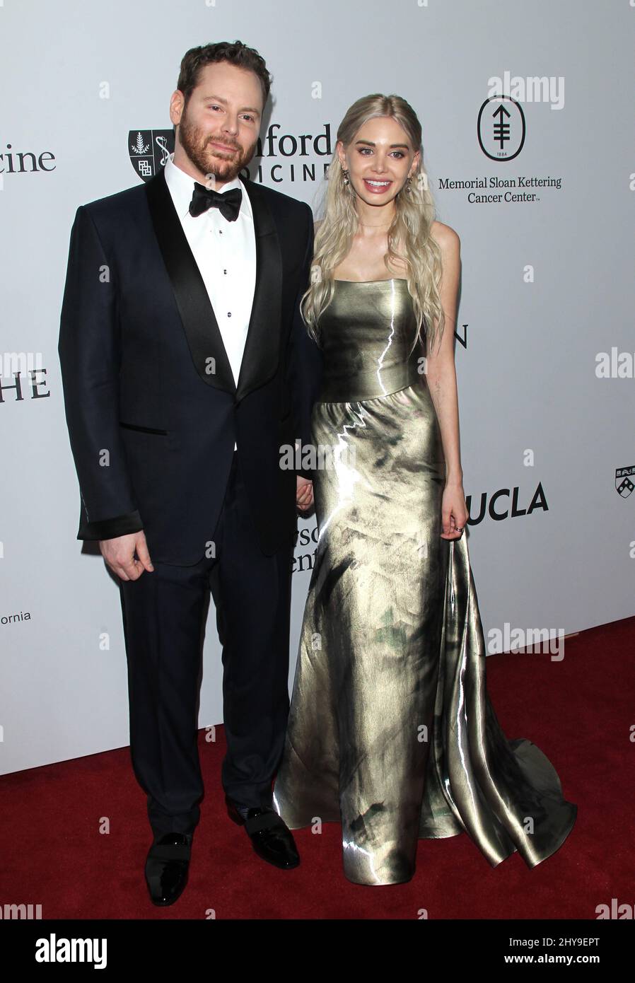 Sean Parker and Alexandra Parker arrives at Sean Parker and the Parker ...