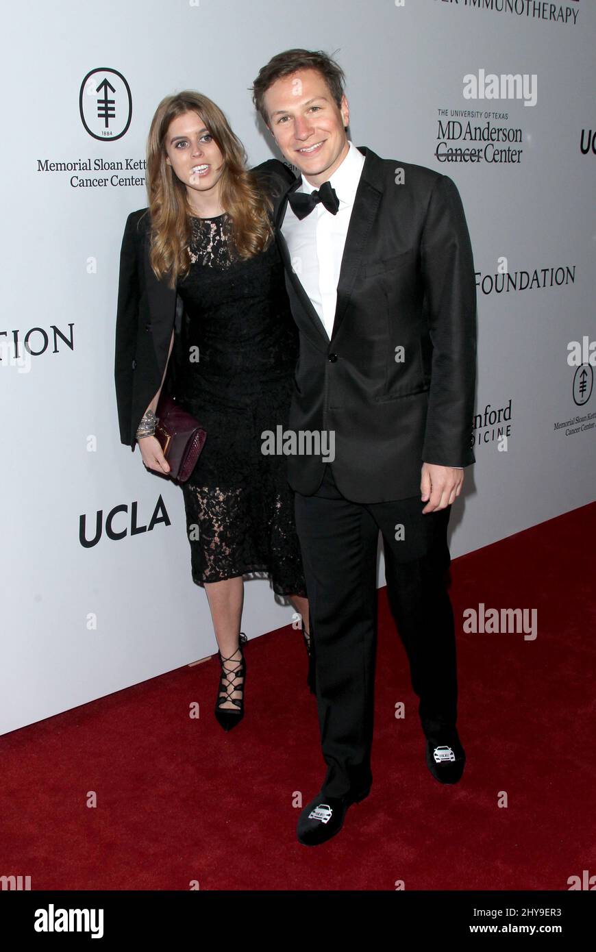 Princess Beatrice and Dave Clark arrives at Sean Parker and the Parker ...