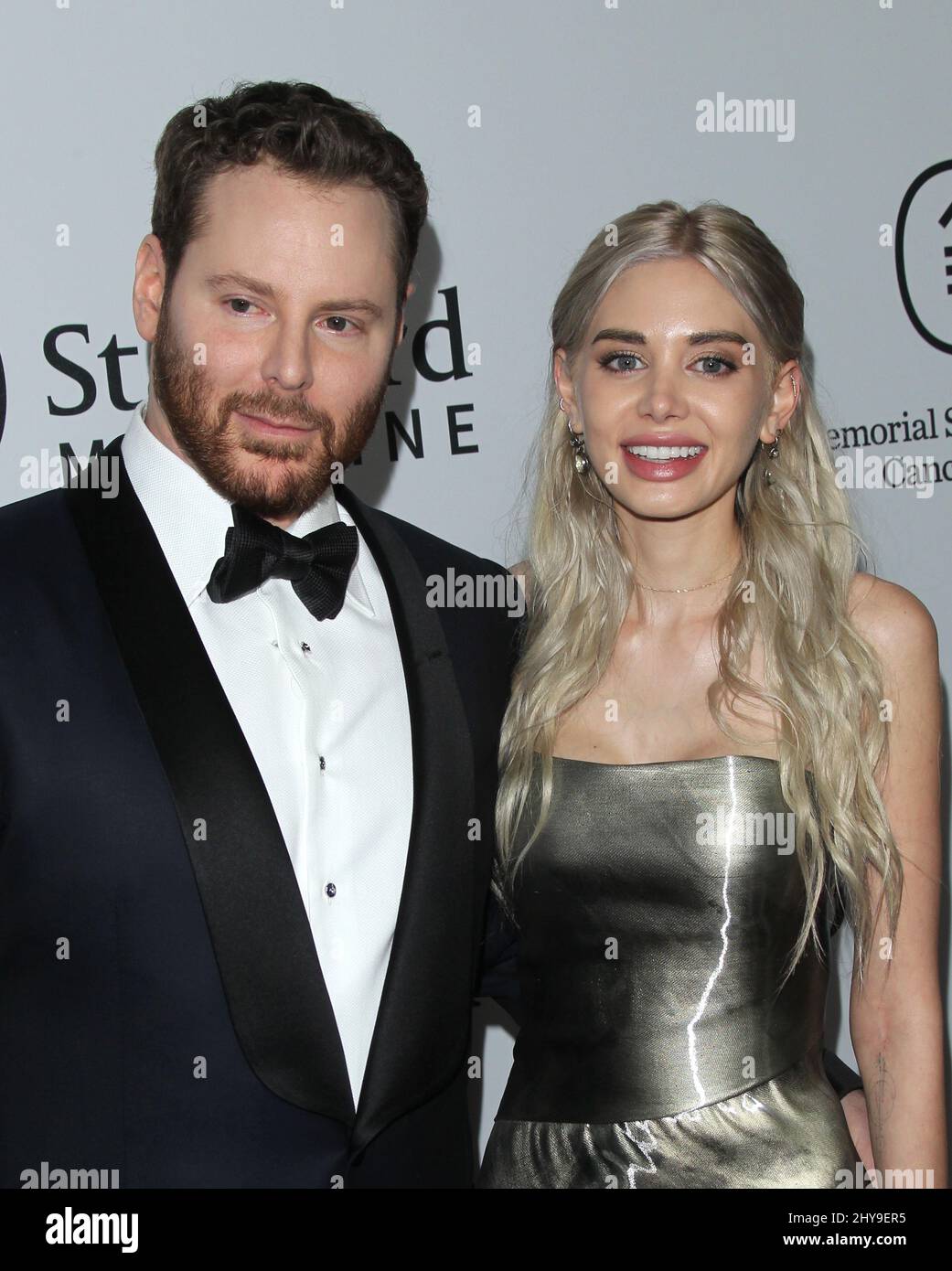 Sean Parker and Alexandra Parker arrives at Sean Parker and the Parker ...