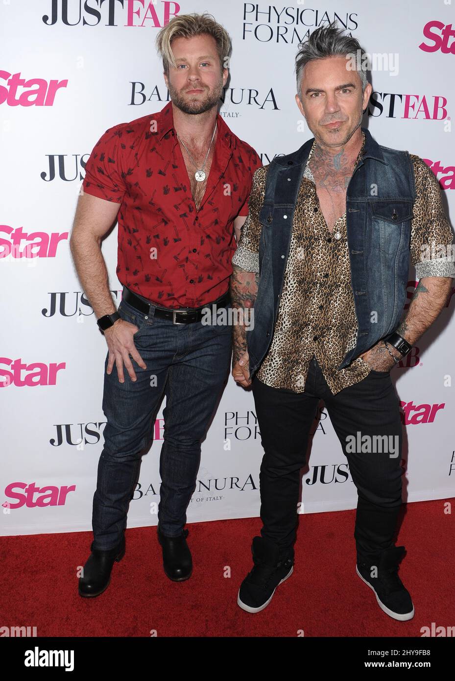 Craig Ramsay, Brandon Liberati during Star Magazine's Hollywood Rocks ...