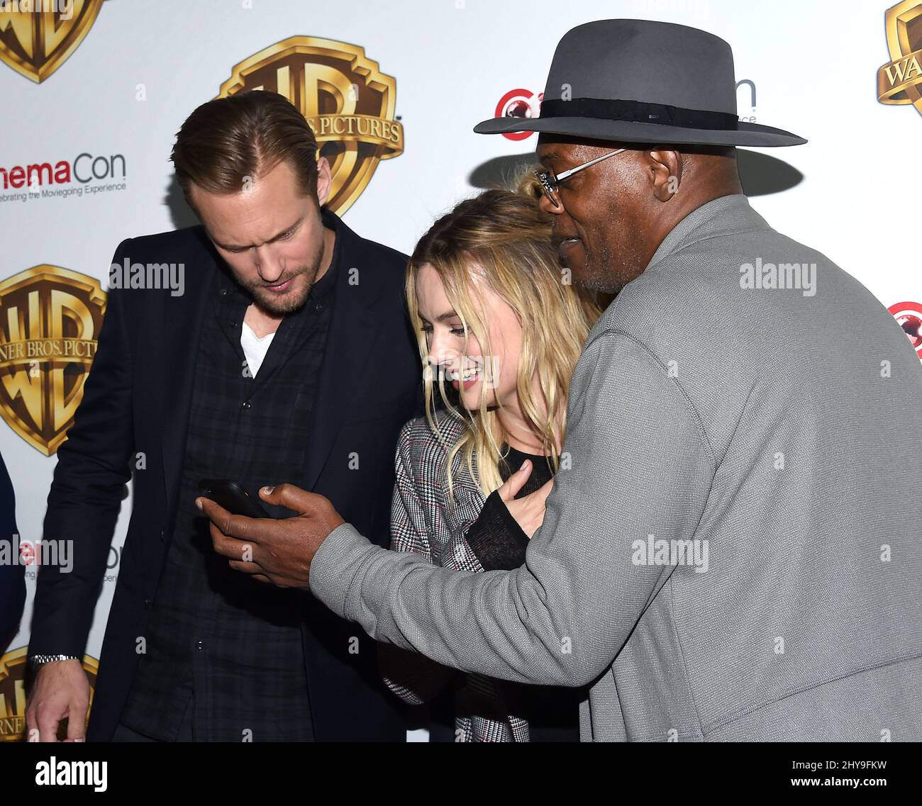 Alexander Skarsgard, Margot Robbie & Samuel L. Jackson attending the ...