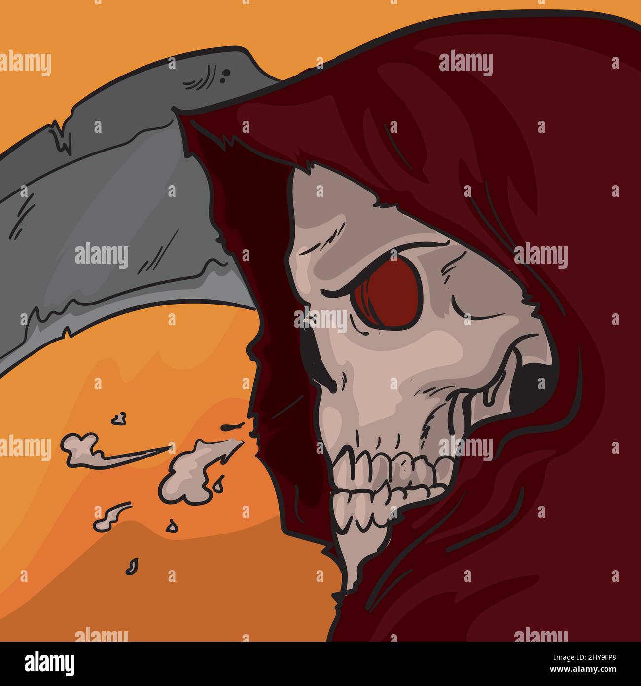 grim reaper design Stock Vector Image & Art - Alamy