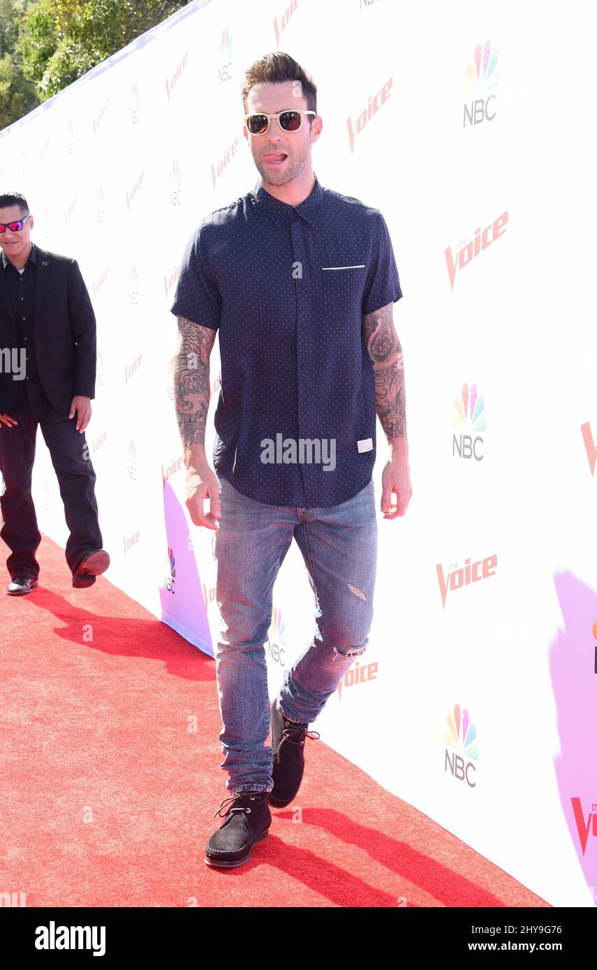 Adam Levine 'The Voice' Karaoke For Charity held at HYDE Sunset ...