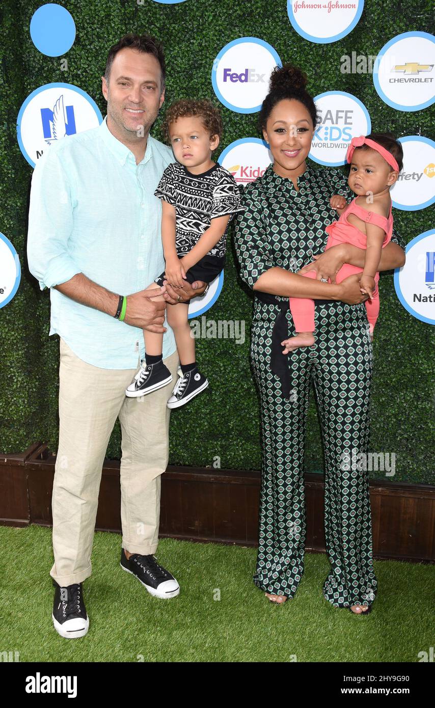 Tamera mowry housley and aden housley hi-res stock photography and ...