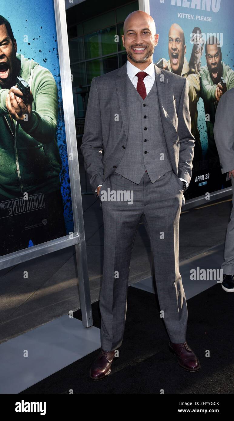 Keegan-Michael Key attending the "Keanu" premiere held at the ArcLight ...