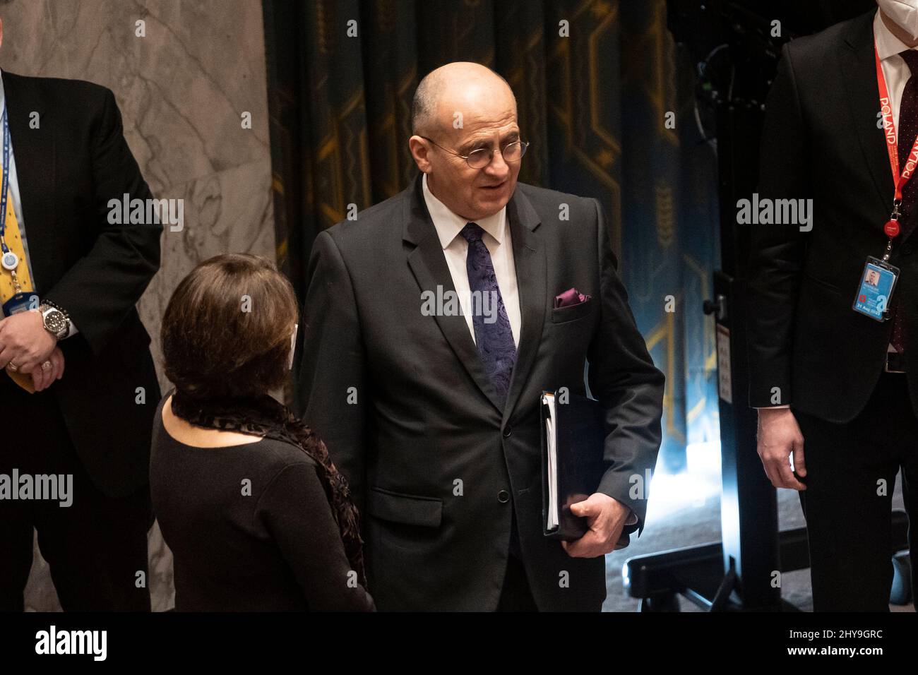 Zbigniew Rau, Chairperson-in-Office of the Organization for Security ...
