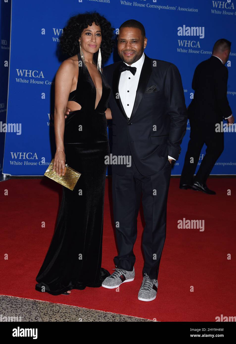 Tracee Ellis Ross & Anthony Anderson White House Correspondents ...