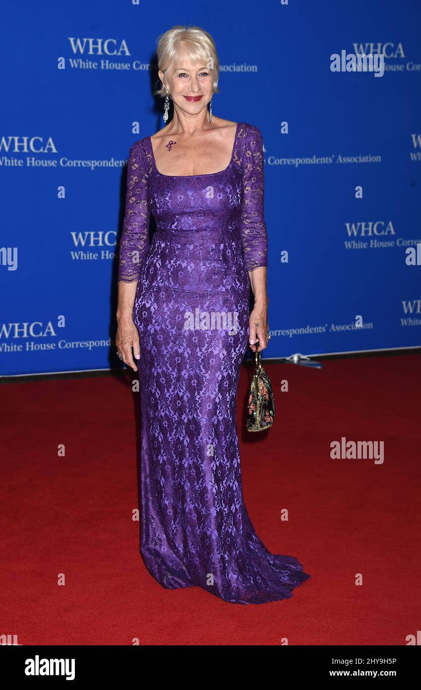 Helen Mirren White House Correspondents' Association held at the ...