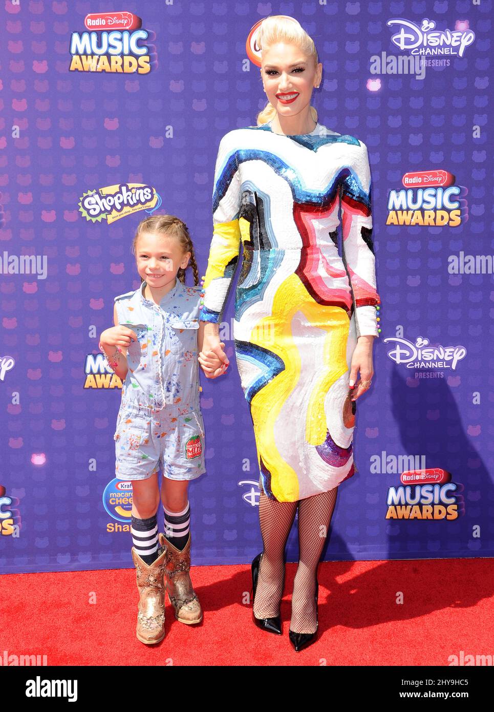 Gwen Stefani, Stella Stefani 2016 Radio Disney Music Awards - Arrivals ...