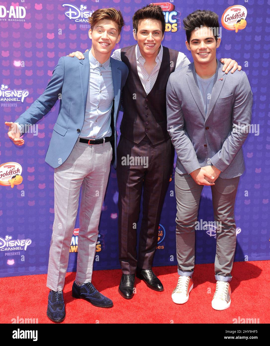 Ricky Garcia, Liam Attridge, Emery Kelly of group 'Forever In Your Mind ...