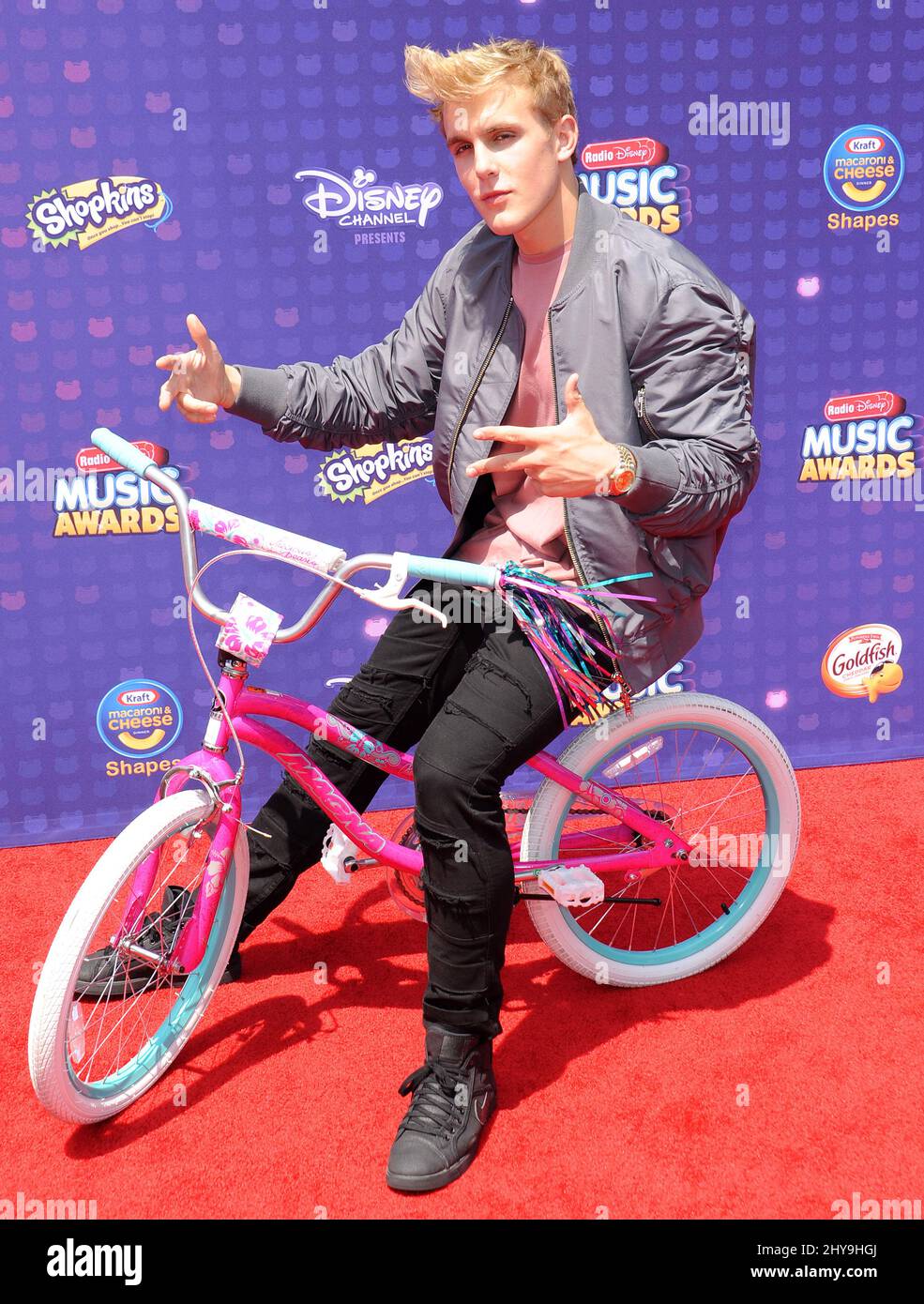 Jake Paul 2016 Radio Disney Music Awards - Arrivals held at Microsoft ...