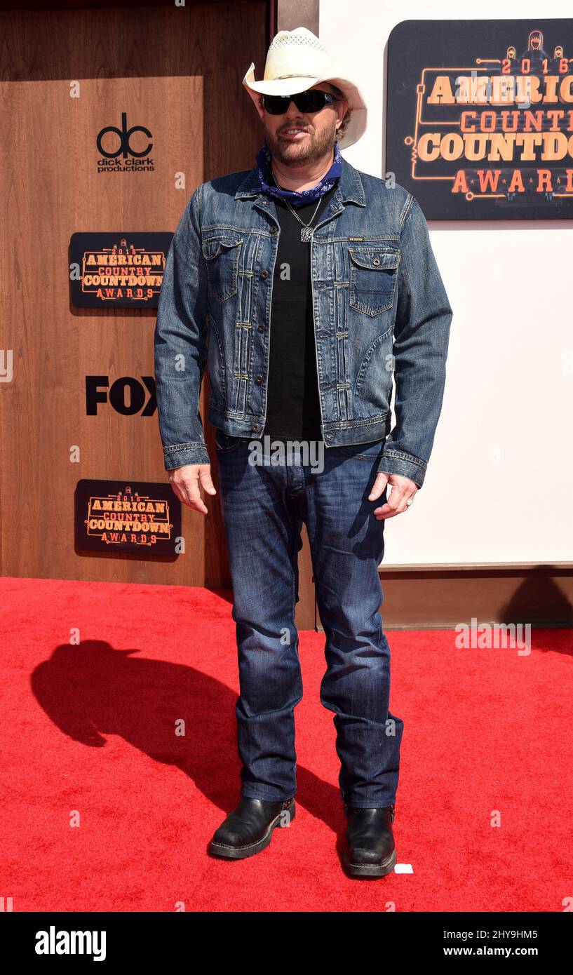 Toby Keith attending the 2016 American Country Countdown Awards held at ...