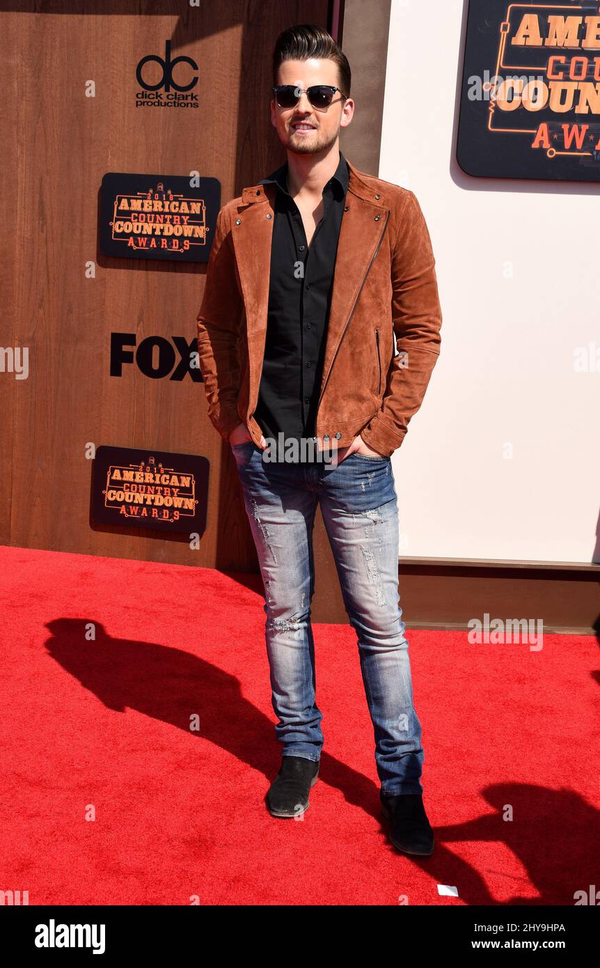 Chase Bryant attending the 2016 American Country Countdown Awards held ...
