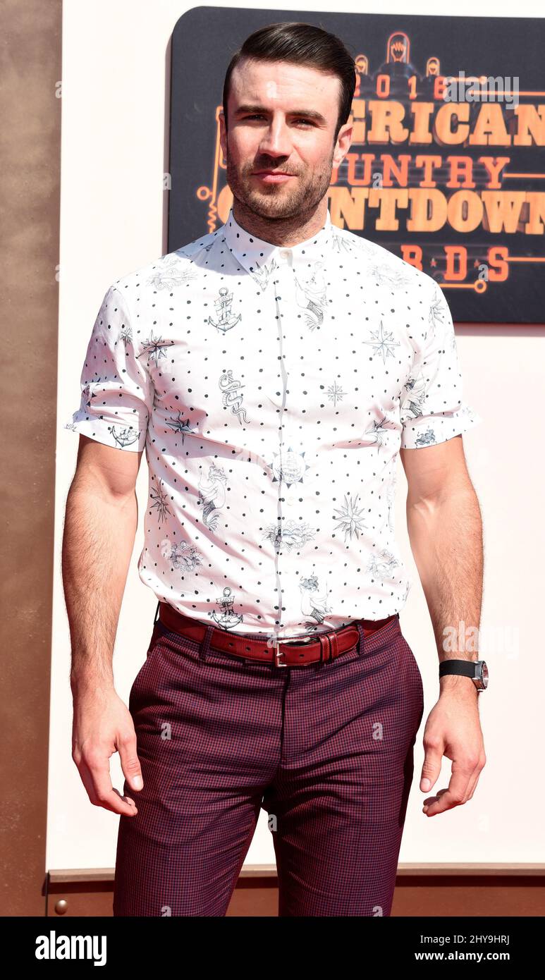Sam Hunt attending the 2016 American Country Countdown Awards held at ...