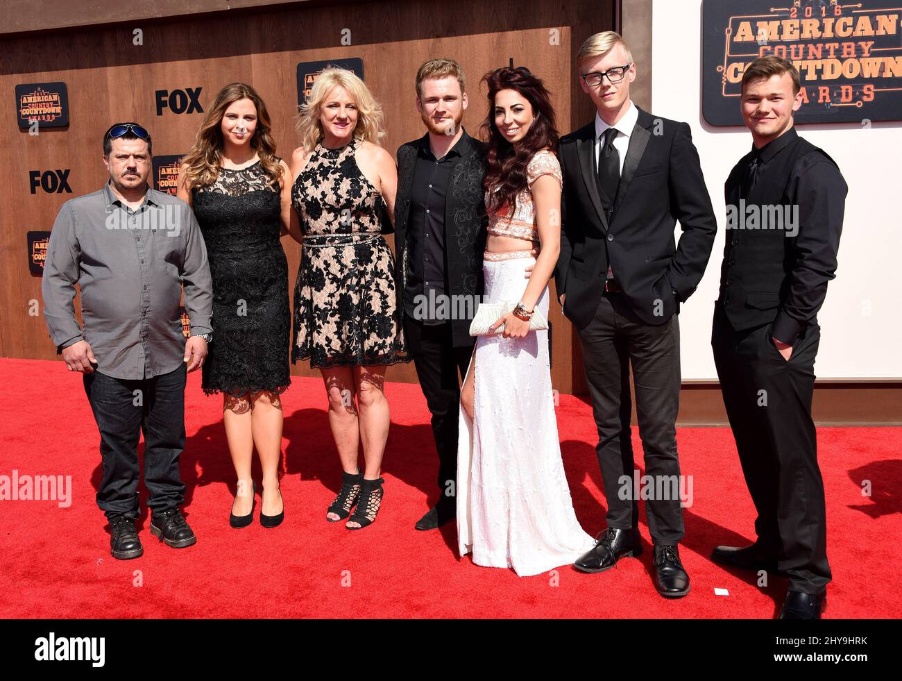 Haggard Family attending the 2016 American Country Countdown Awards ...