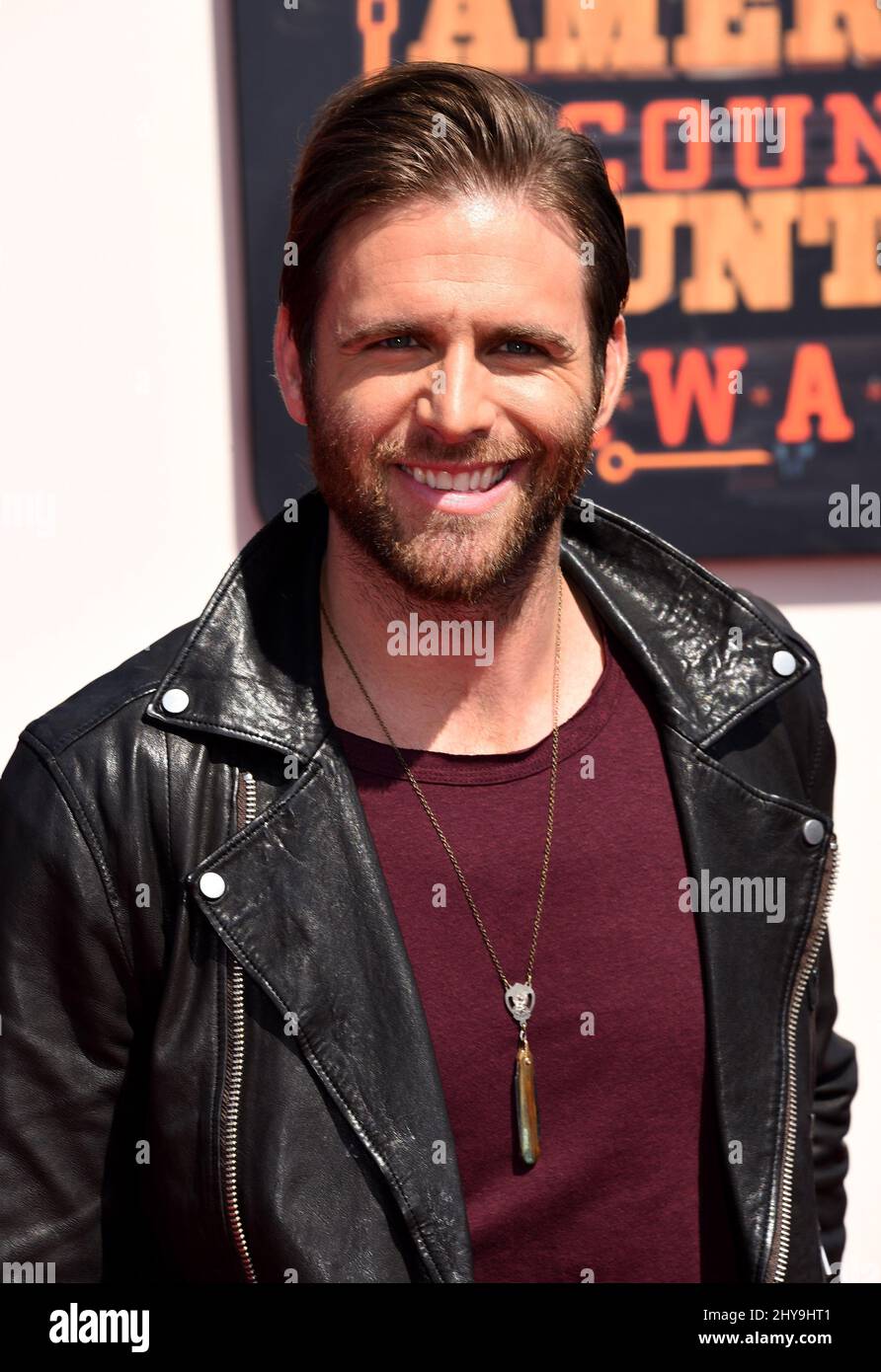 Canaan Smith attending the 2016 American Country Countdown Awards held ...