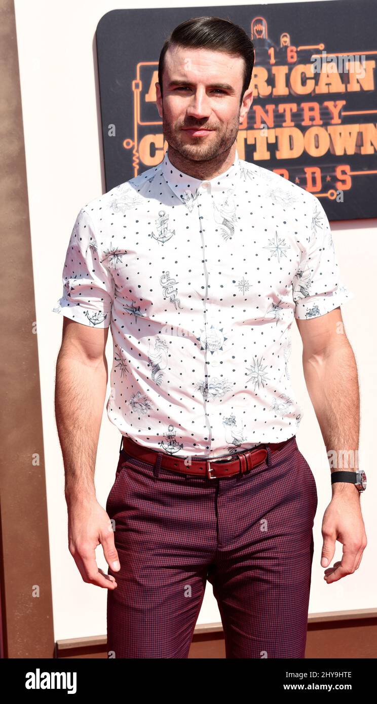 Sam Hunt attending the 2016 American Country Countdown Awards held at ...