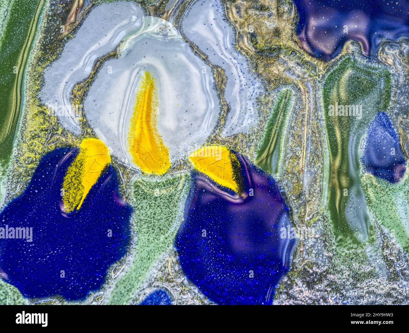 Glass blown pattern hi-res stock photography and images - Alamy