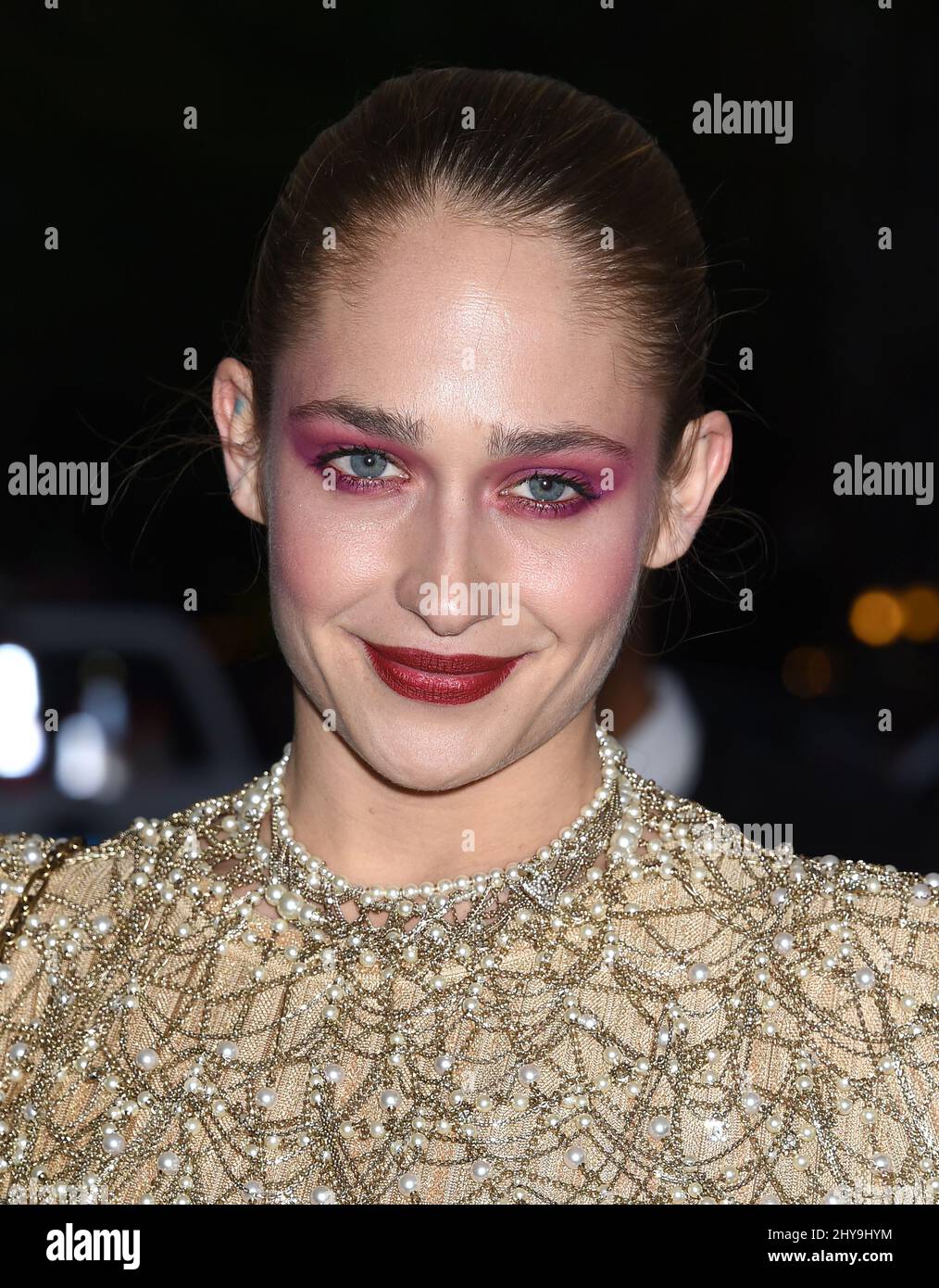 Jemima Kirke attending the Costume Institute Benefit at The Met ...
