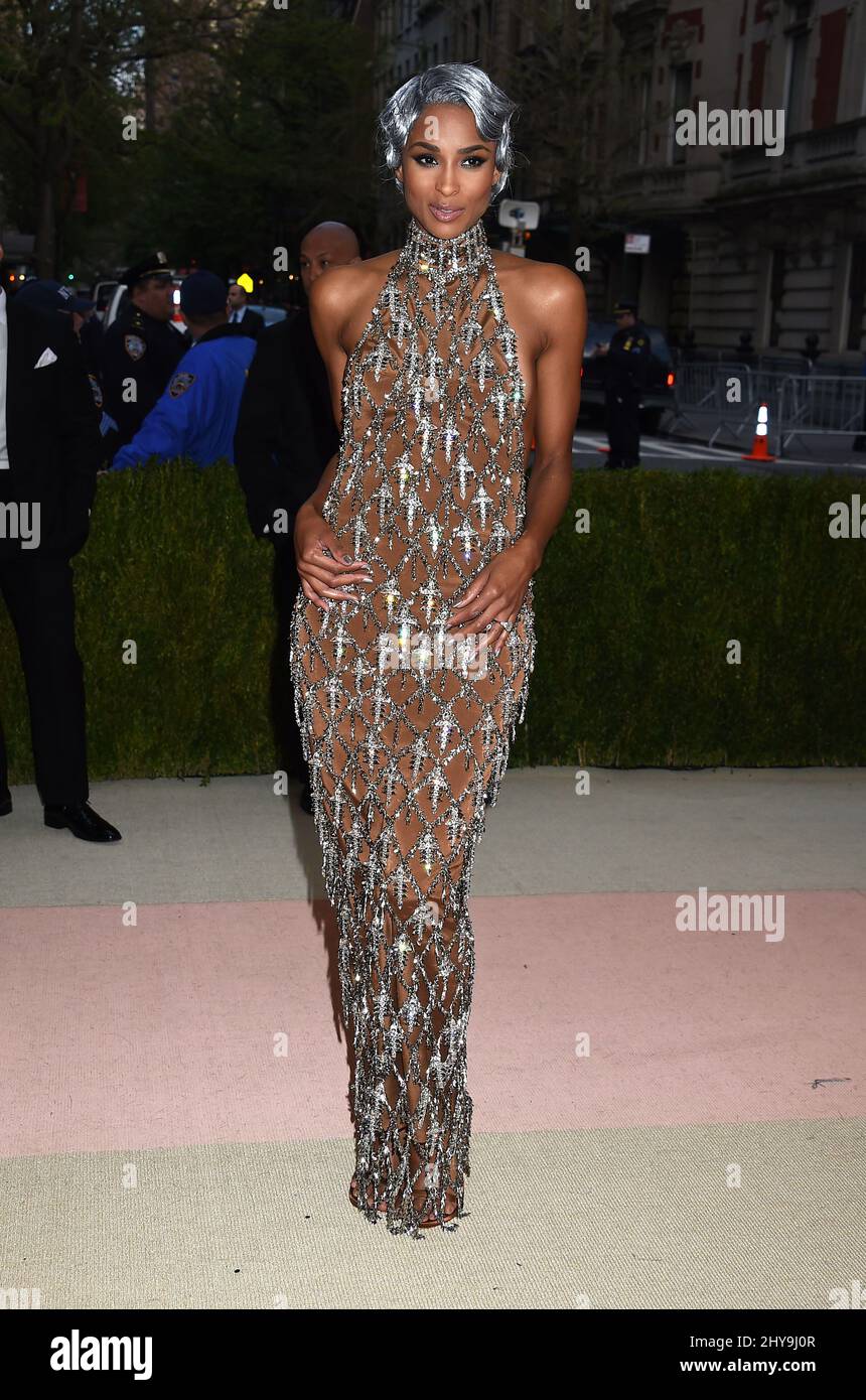 Ciara attending the Costume Institute Benefit at The Met Celebrates ...